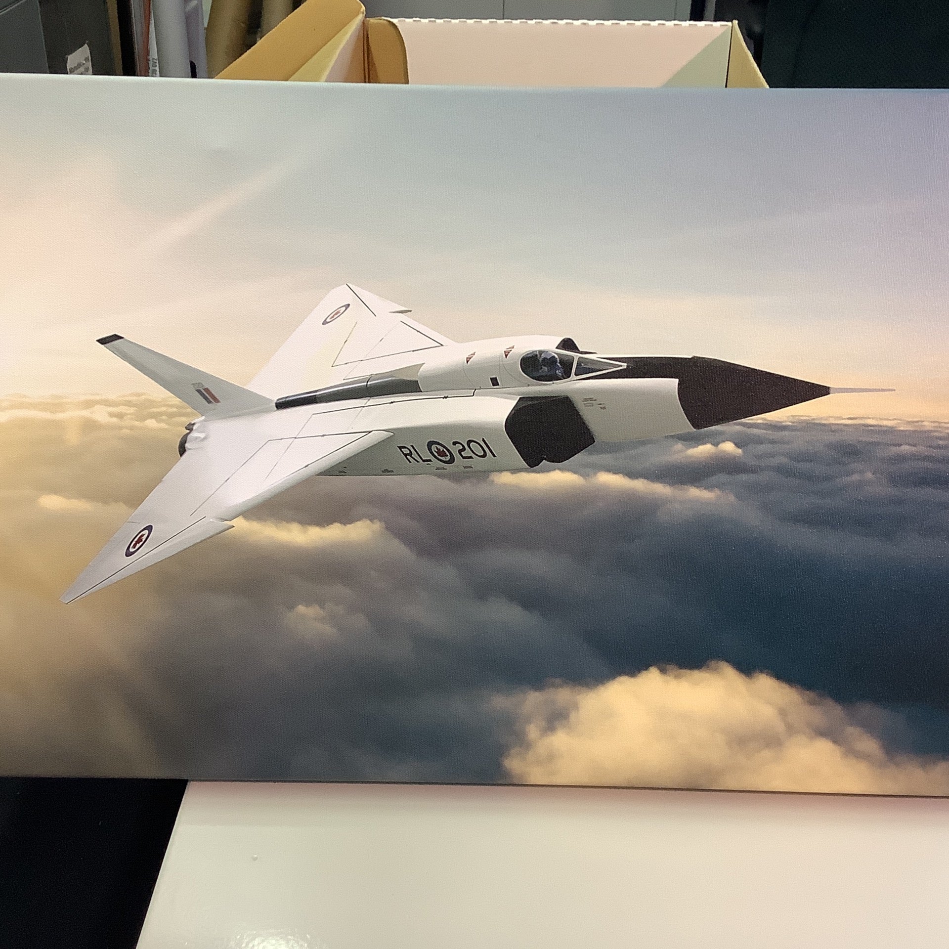 Arrow Print (canvas) | Avro Museum Online Store